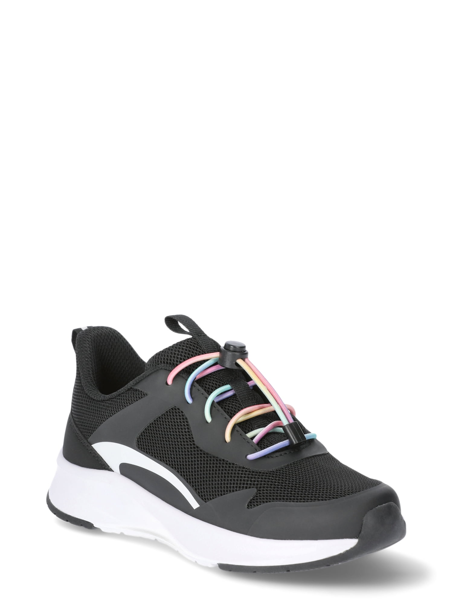 Athletic Works Bungee Mesh Jogger Sneakers - Breathable - Walmart.com