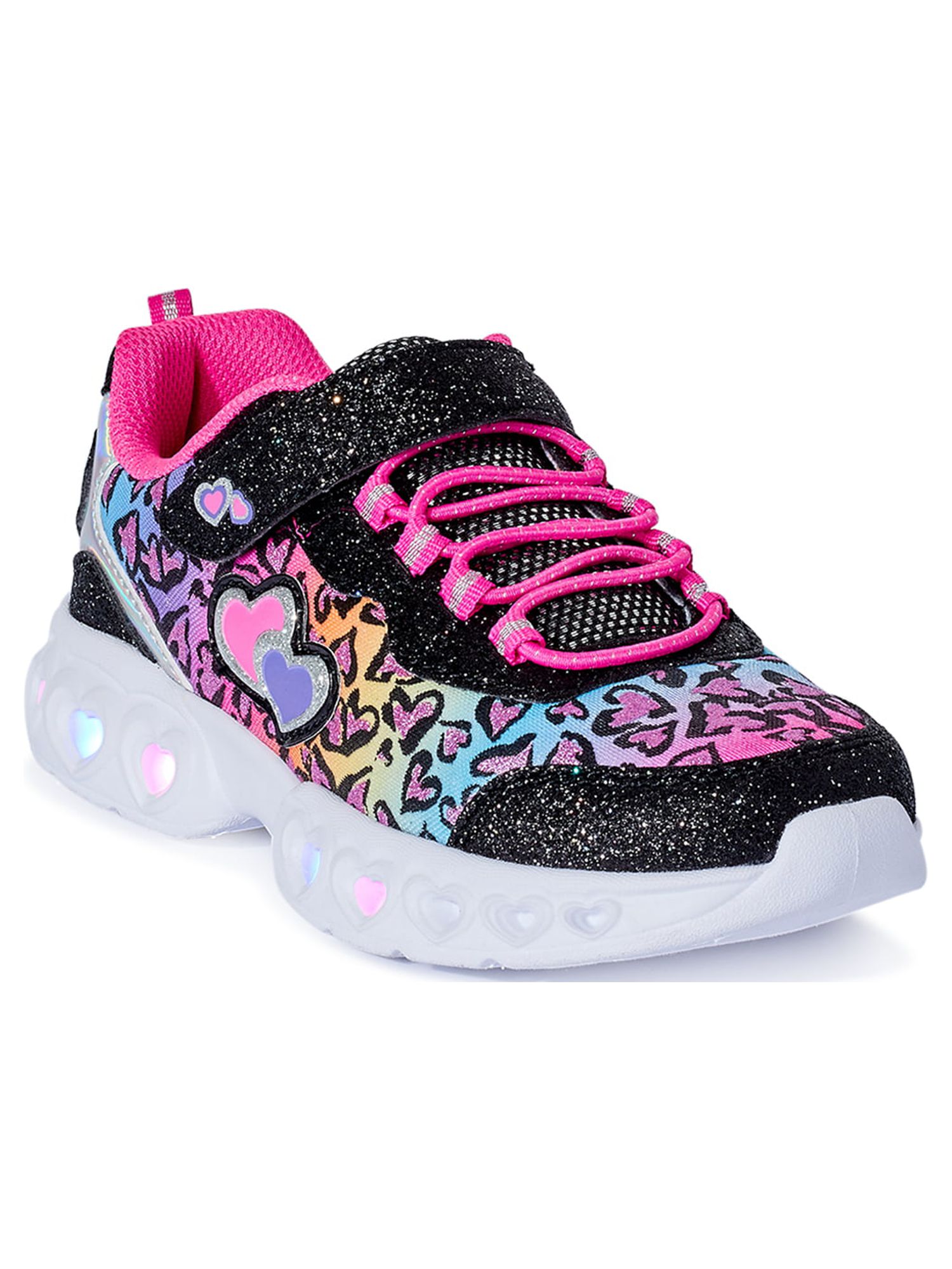 Athletic Works Little Girls & Big Girls Light up Athletic Sneaker ...