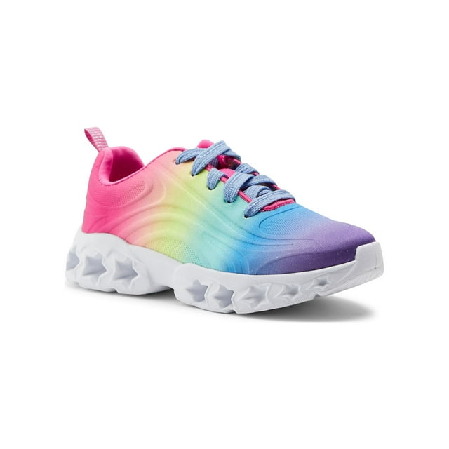 Athletic Works Little Girls & Big Girls Rainbow Light Up Athletic ...