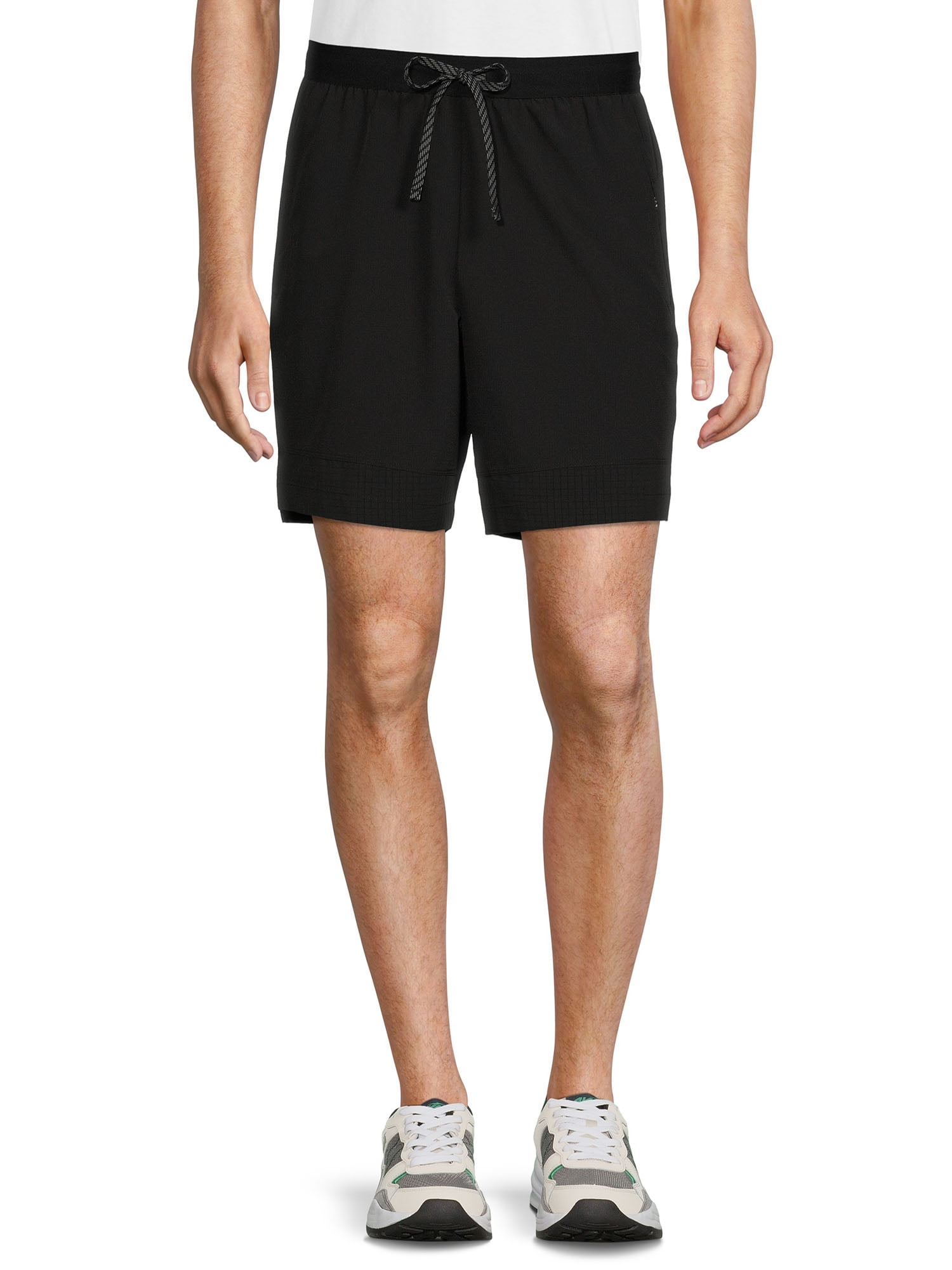 Athletic Works Men's 7" Workout Shorts with Pockets, Sizes S-3XL ...