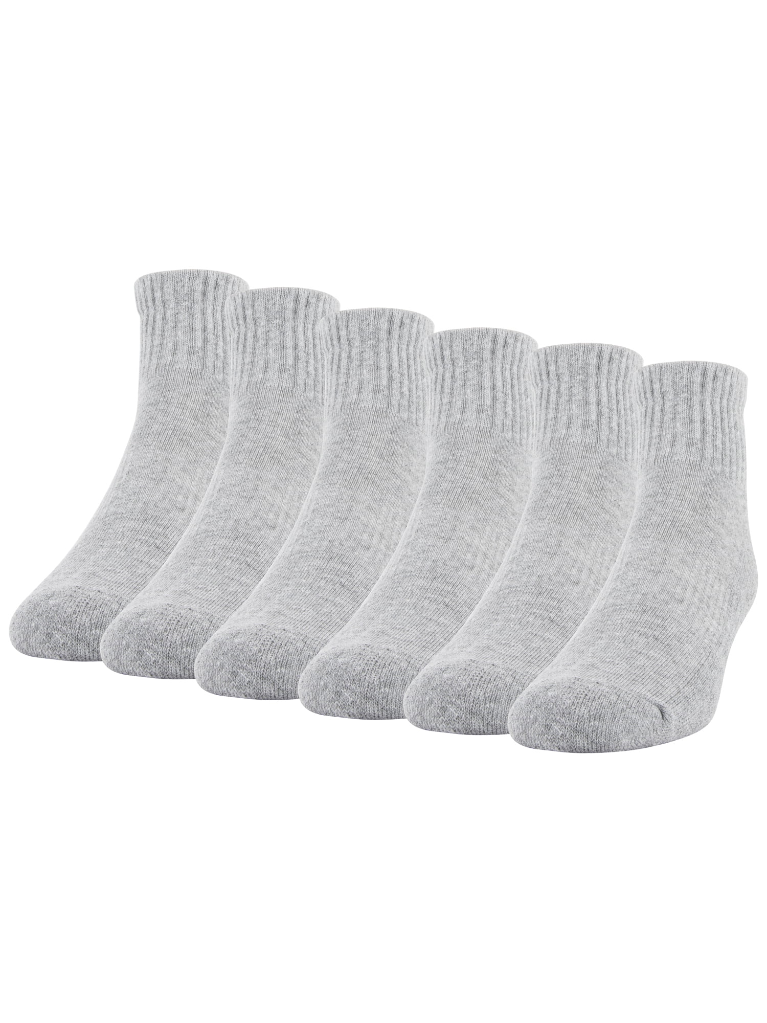 Athletic Works Men's Ankle Socks 6 Pack - Comfort Cushioning Durability ...