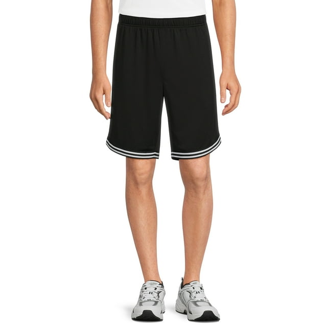 Athletic Works Men's & Big Men's 10" Inseam Mesh Gym Shorts, Sizes S ...