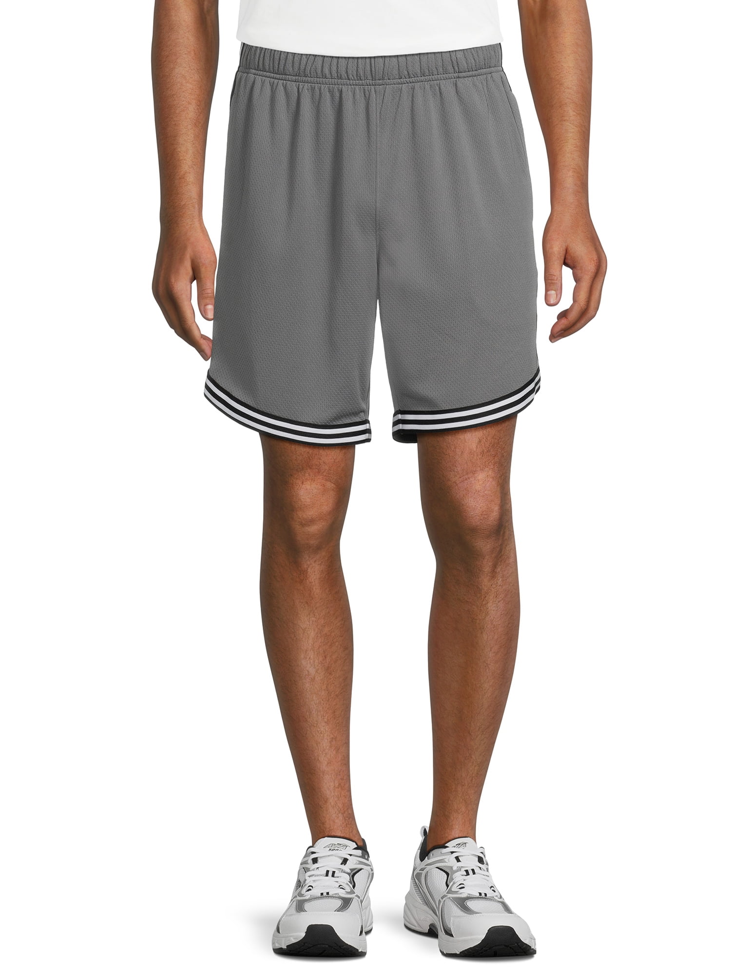 Athletic Works Men's & Big Men's 8" Inseam Mesh Gym Shorts, Sizes S-3XL ...