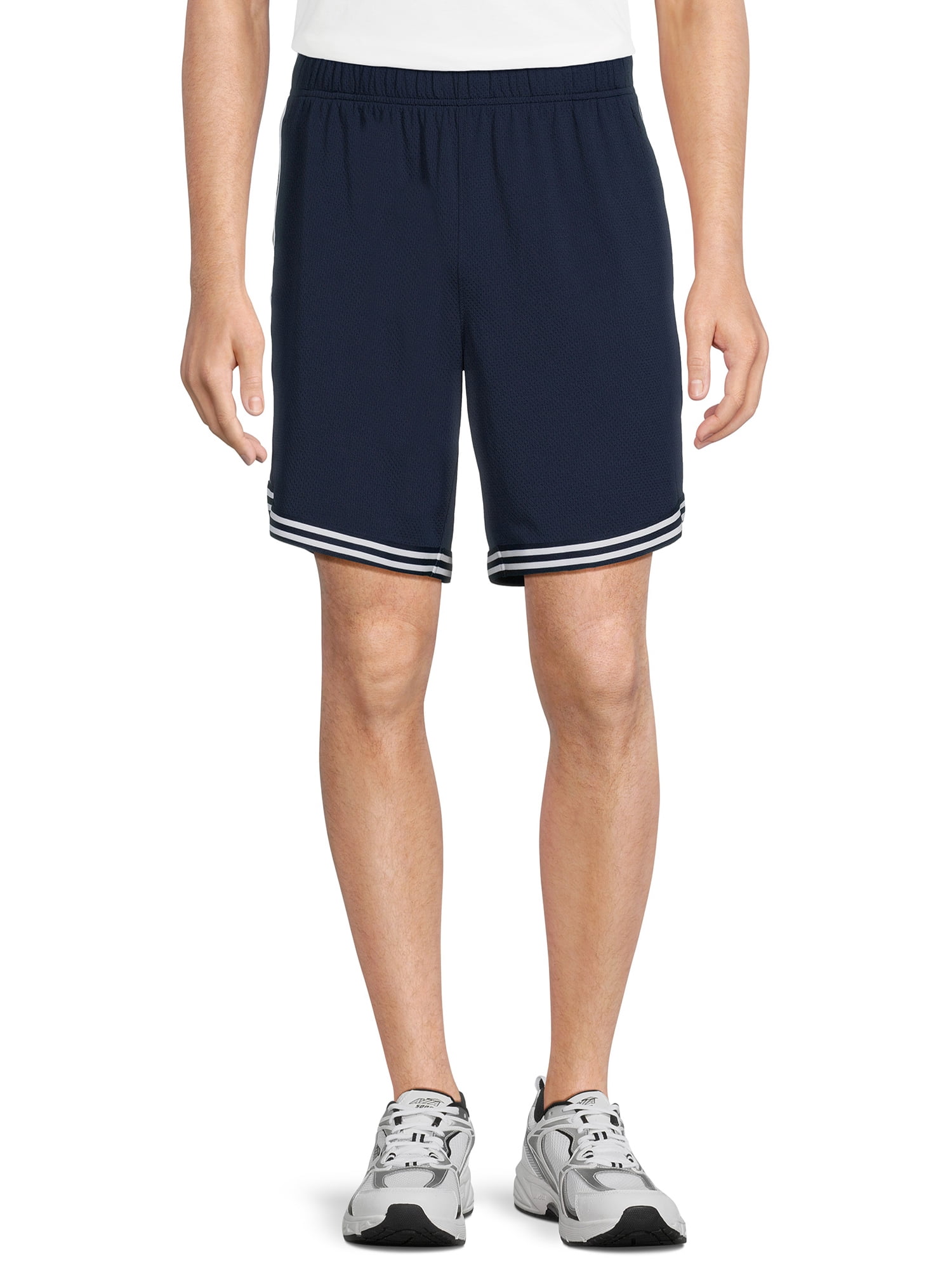 Athletic Works Men's 8'' Inseam Mesh Baseball Shorts, Sizes S-3XL ...