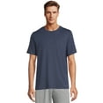 Athletic Works Men's & Big Men's Active Crewneck Short Sleeve Tee Shirt ...