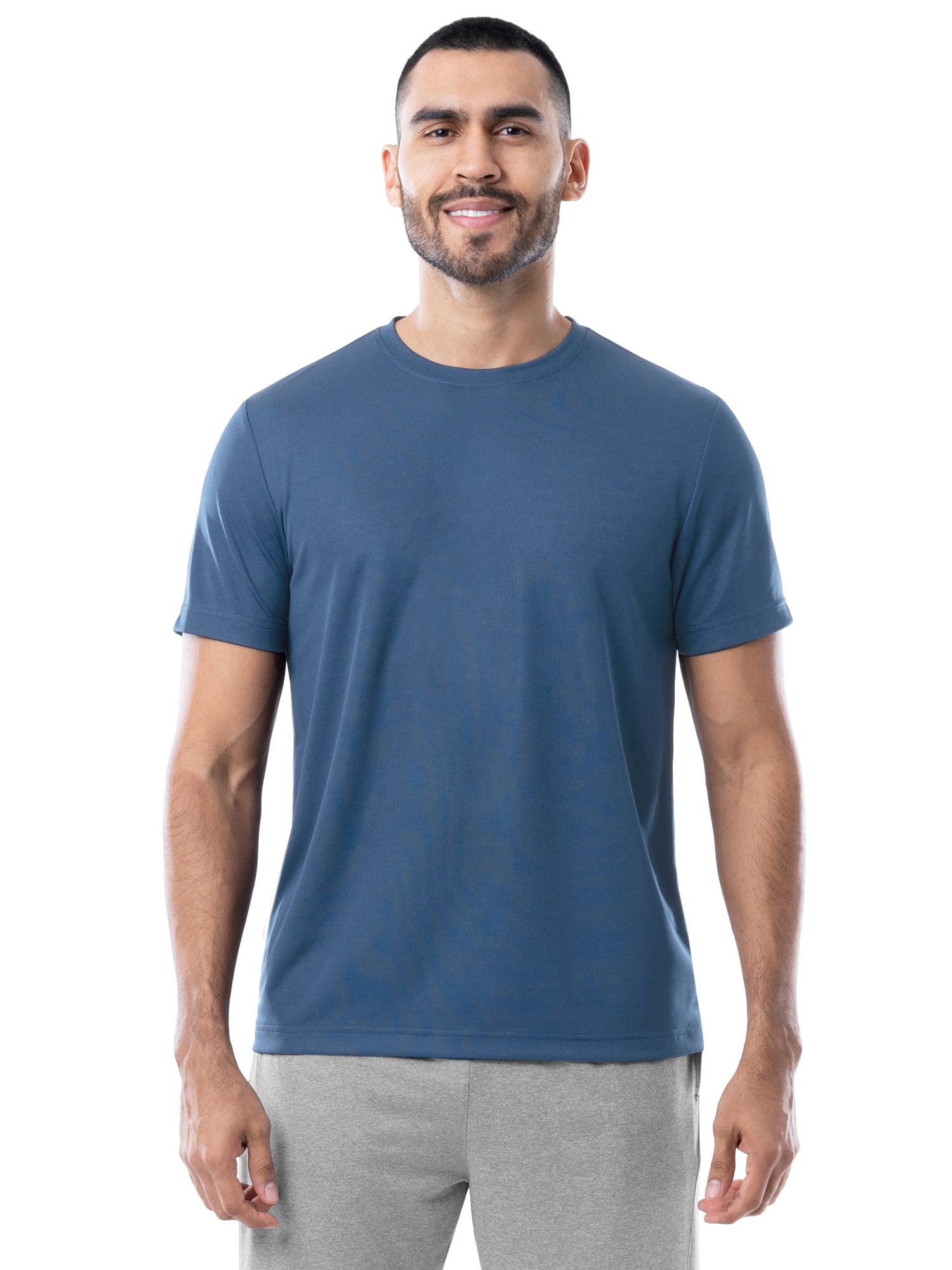 Athletic Works Men's and Big Men's Core Active Tee with Short Sleeves ...