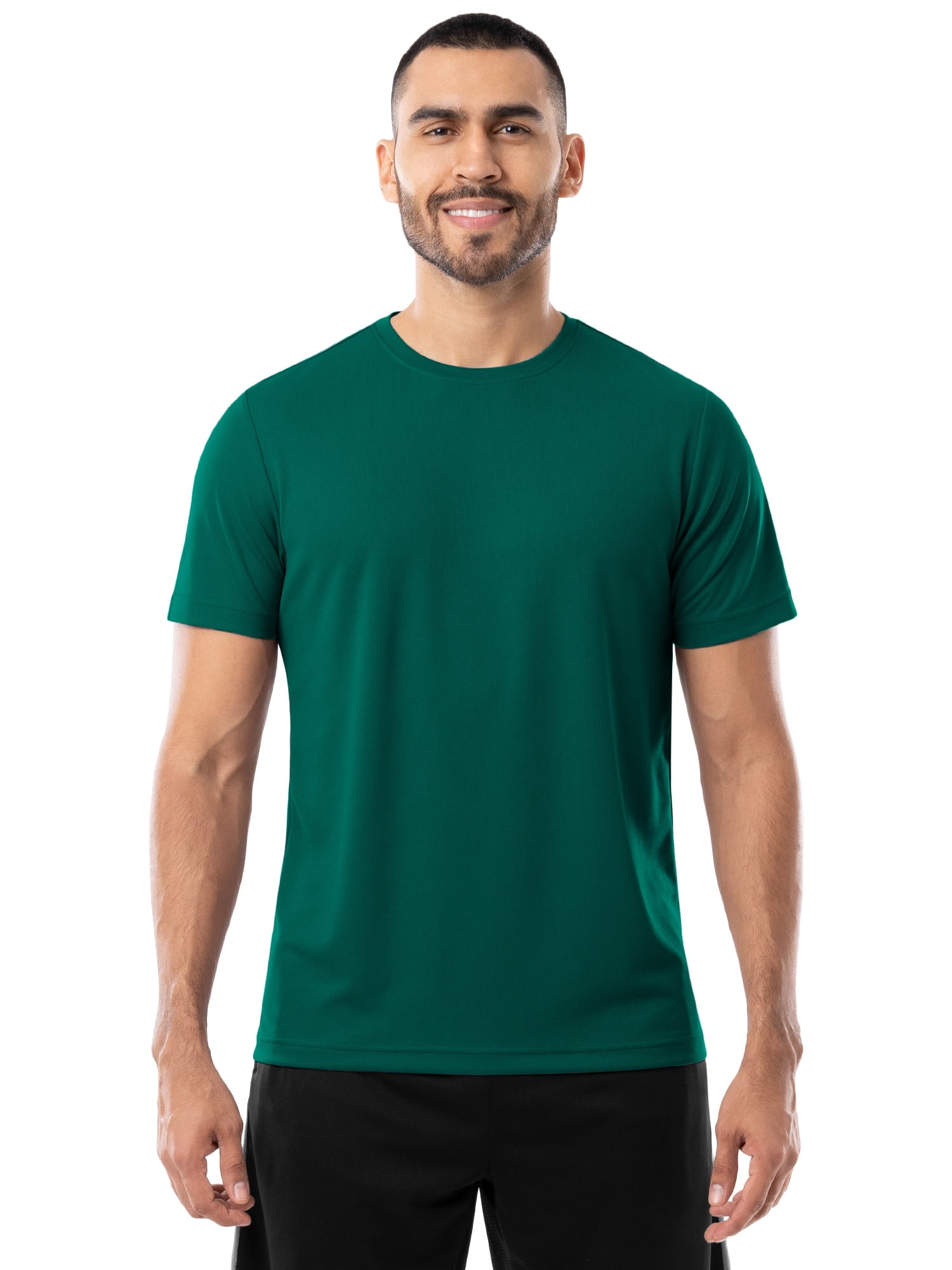Athletic Works Men's & Big Men's Core Active Short Sleeve T-Shirt ...