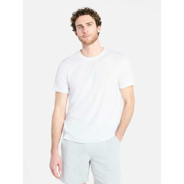 Athletic Works Men's and Big Men's Core Active Tee with Short Sleeves ...