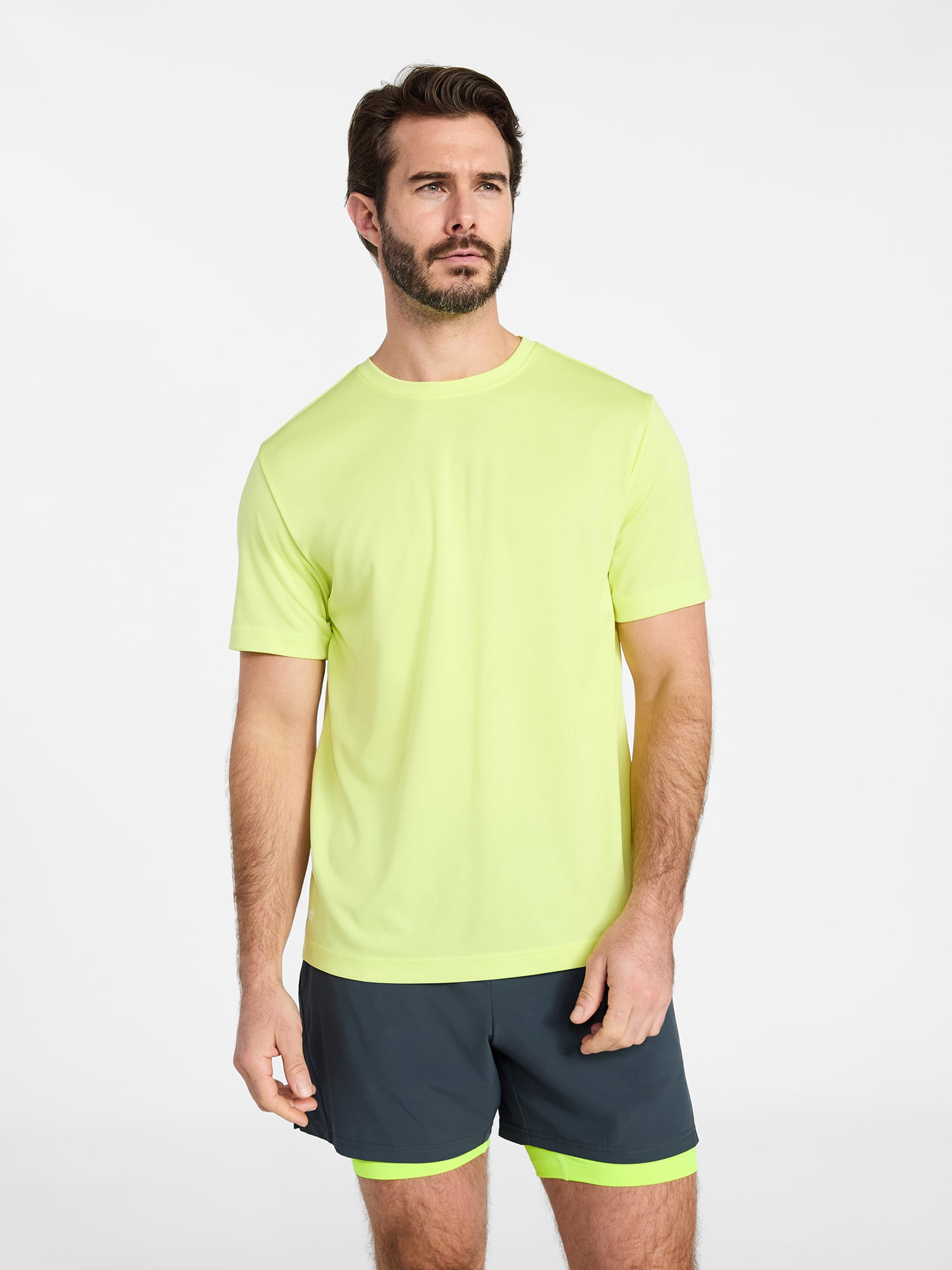 Athletic Works Men's and Big Men's Core Active Tee with Short Sleeves ...