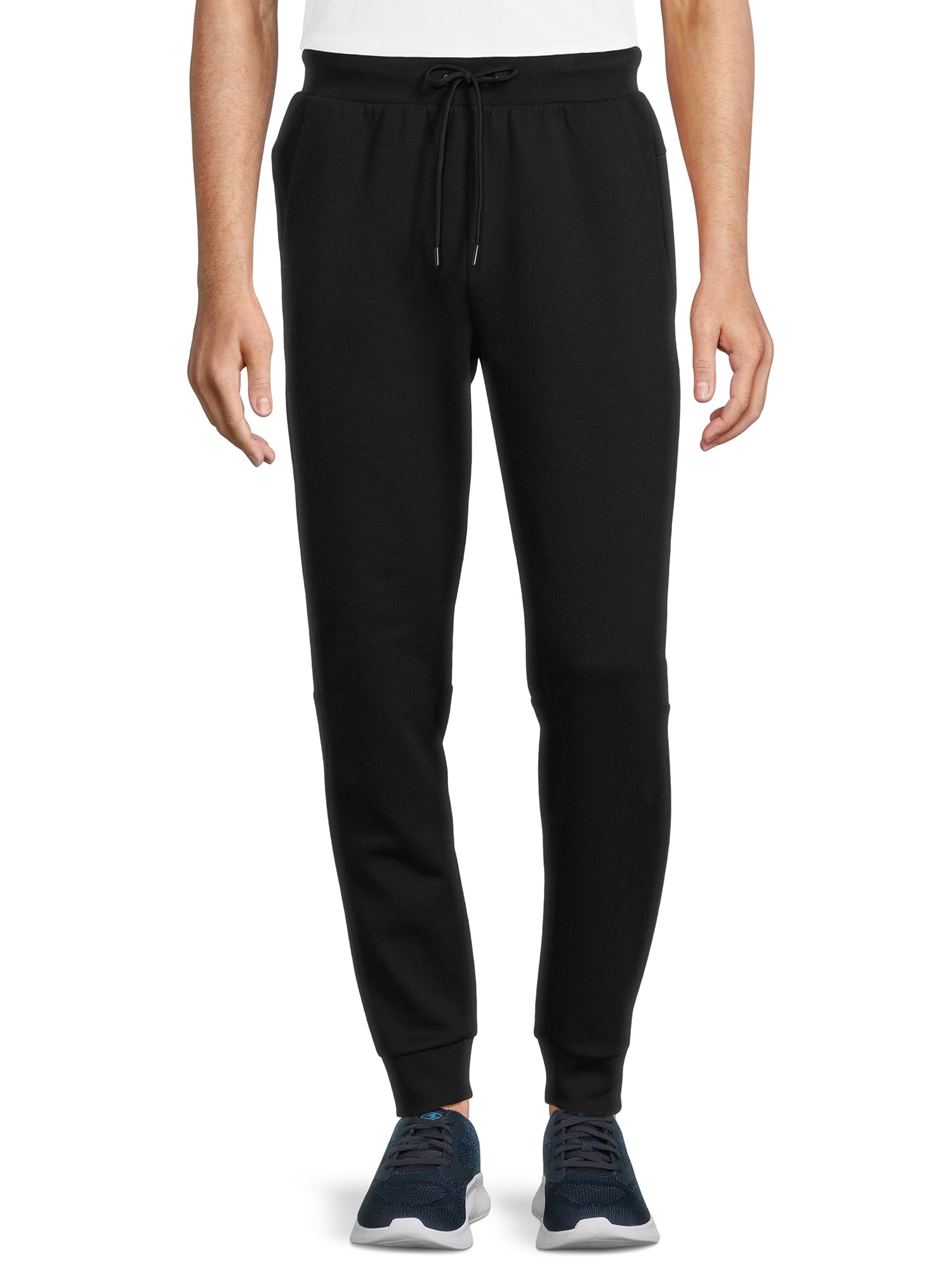 Athletic Works Men's & Big Men's Fusion Knit Jogger Pants, Sizes S-3XL ...