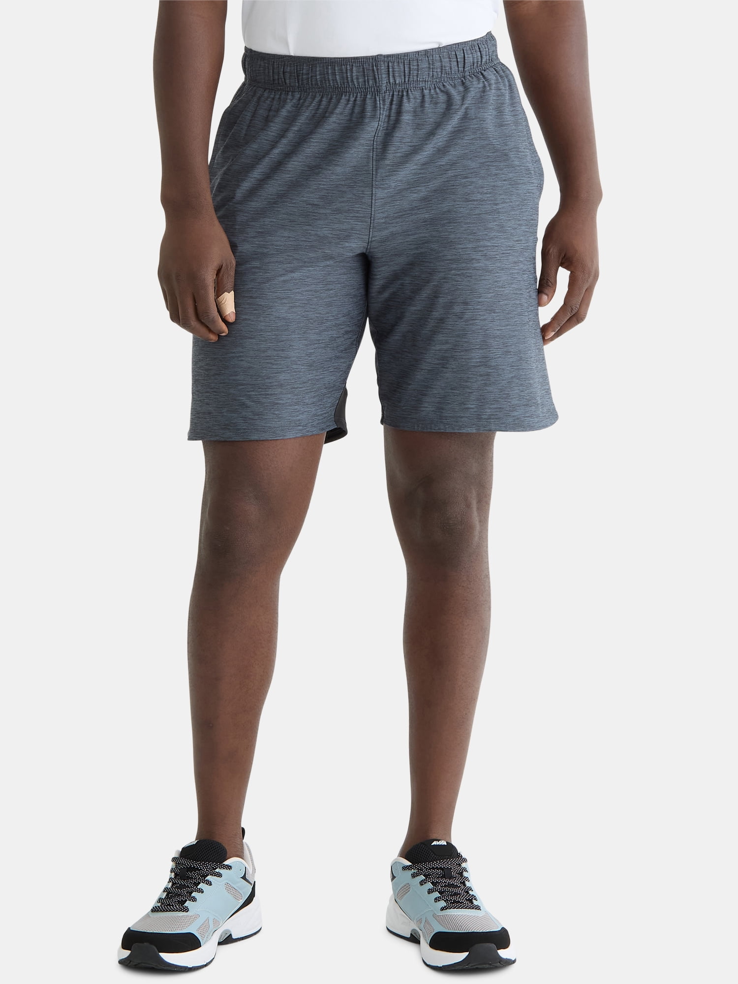Athletic Works Men's Jersey Knit Shorts, 9 Inseam, XS-5XL, Breathable ...