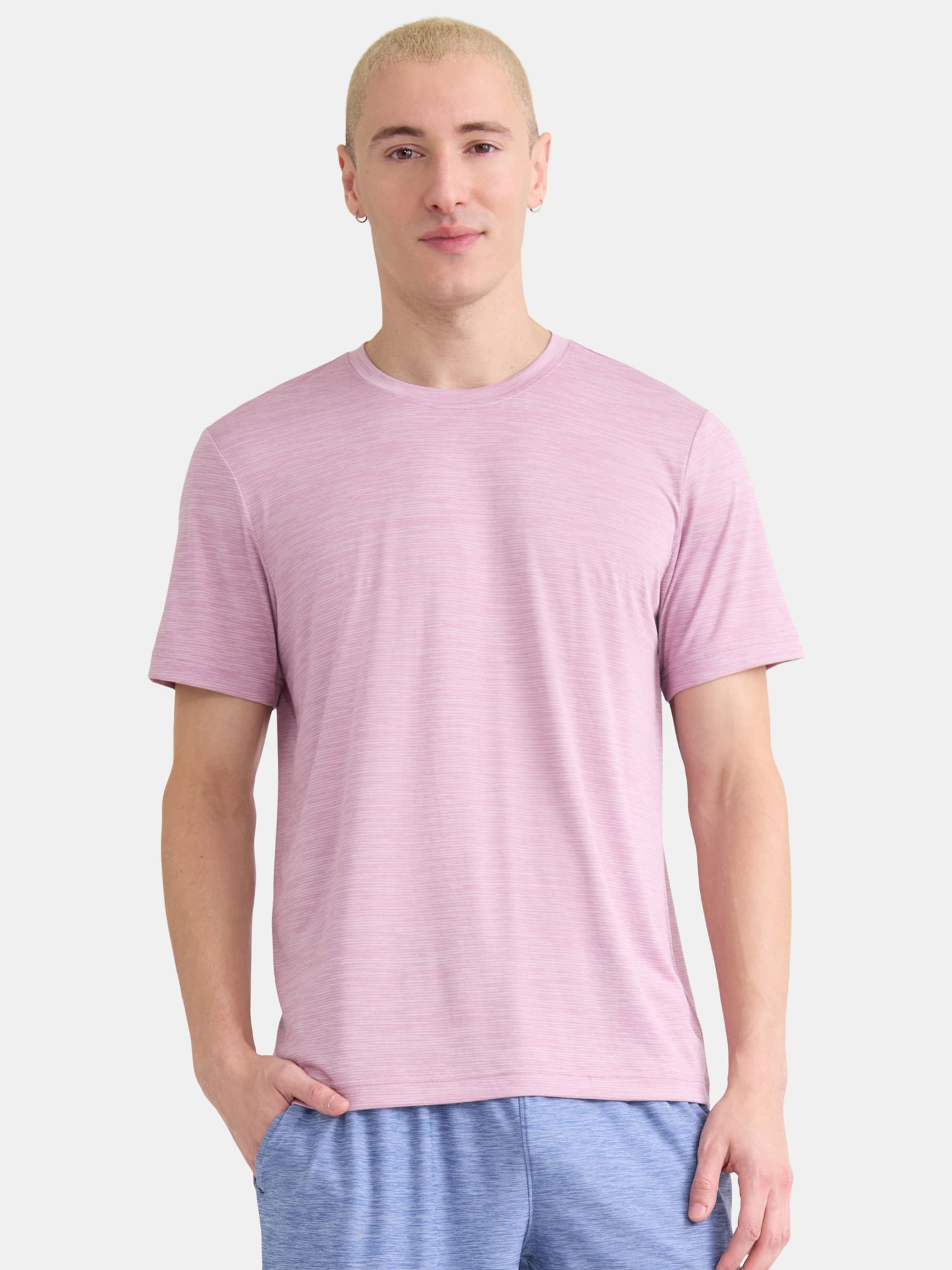 Athletic Works Men’s & Big & Tall Performance Jersey T-Shirt Sizes XS ...