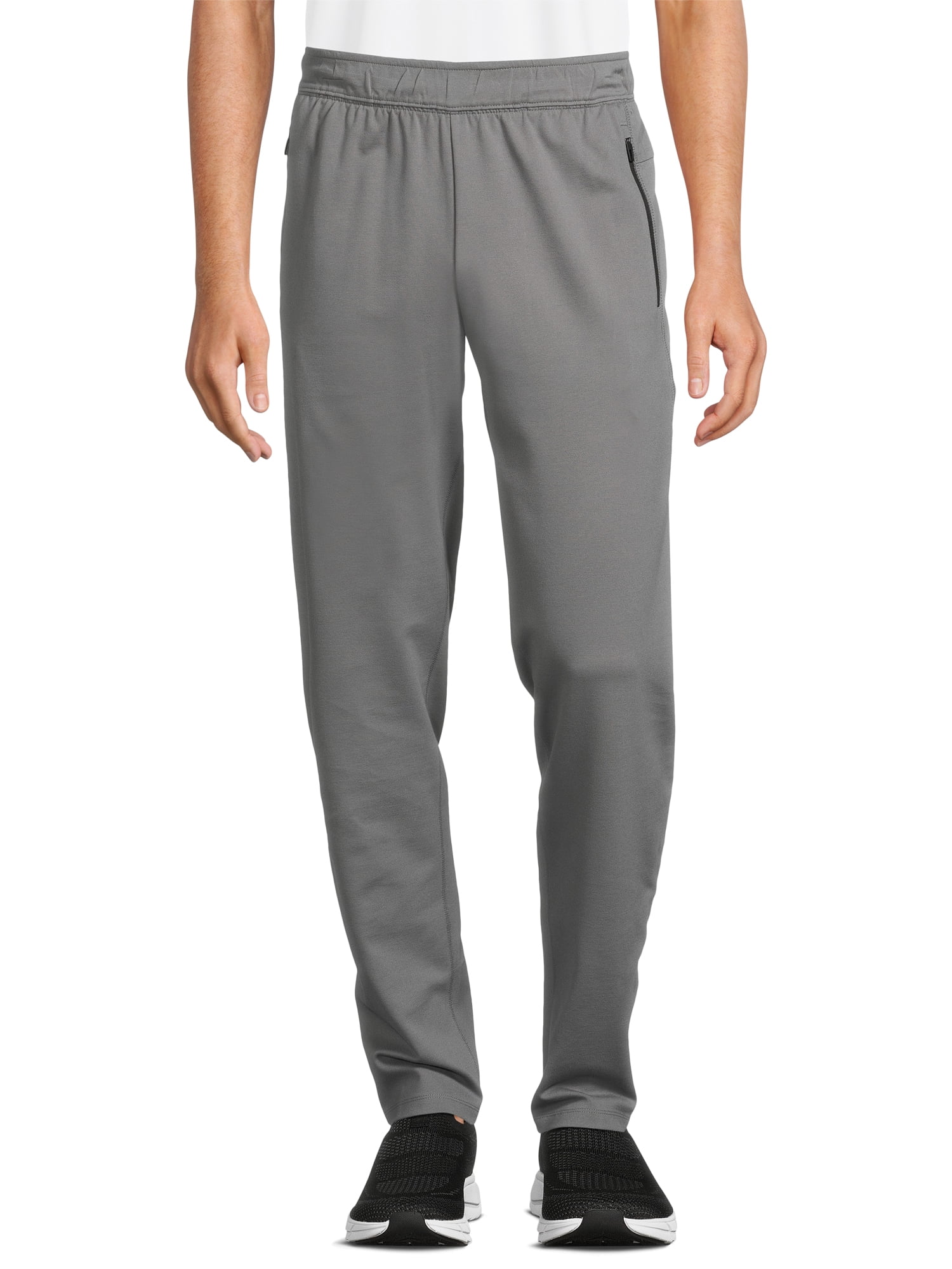 Athletic Works Men's and Big Men's Slim Fit Knit Pants, Sizes XS-4XLT ...