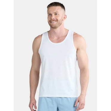 Athletic Works Men's & Big & Tall Tri-Blend Muscle Tee Shirt Tank Top ...