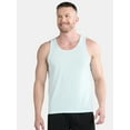 Athletic Works Men's and Big and Tall Tri Blend Tank Top, Sleeveless ...