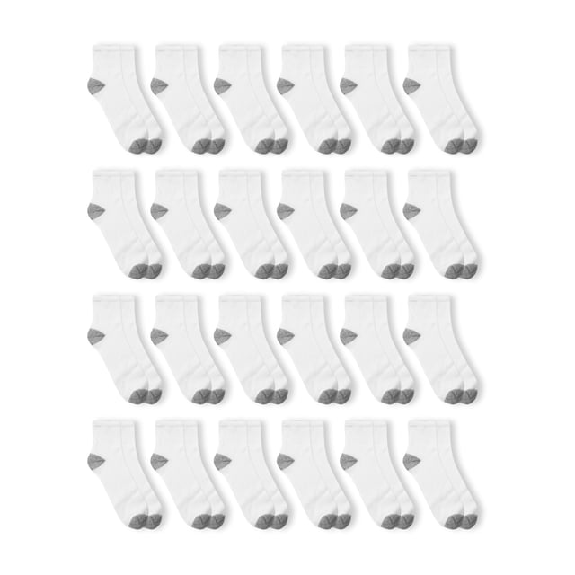 Athletic Works Men's Big and Tall Ankle Socks,24 Pack - Walmart ...