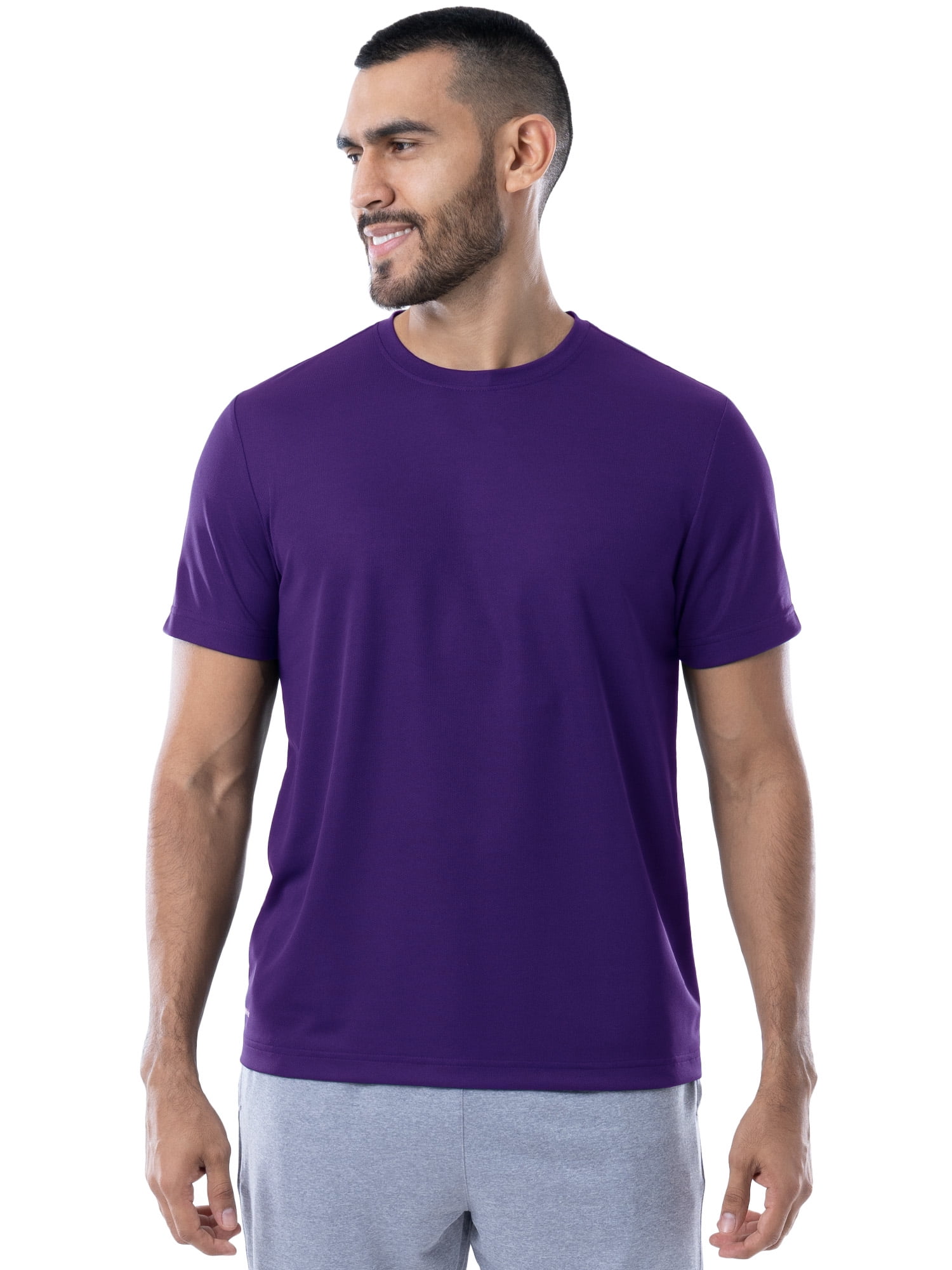 Athletic Works Men's & Big Men's Core Active Short Sleeve Tee Shirt ...