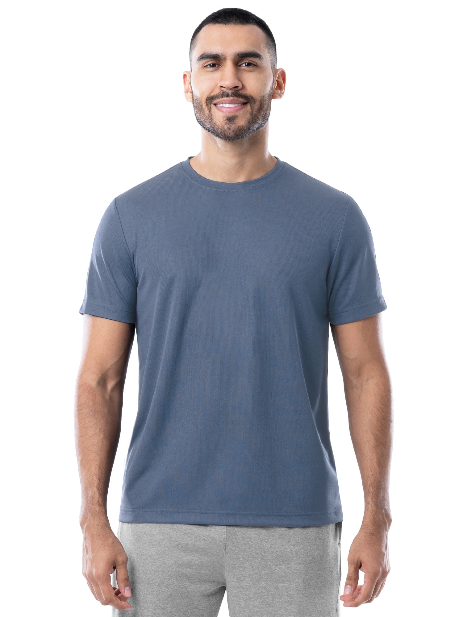 Athletic Works Men's and Big Men's Core Active Tee with Short Sleeves ...