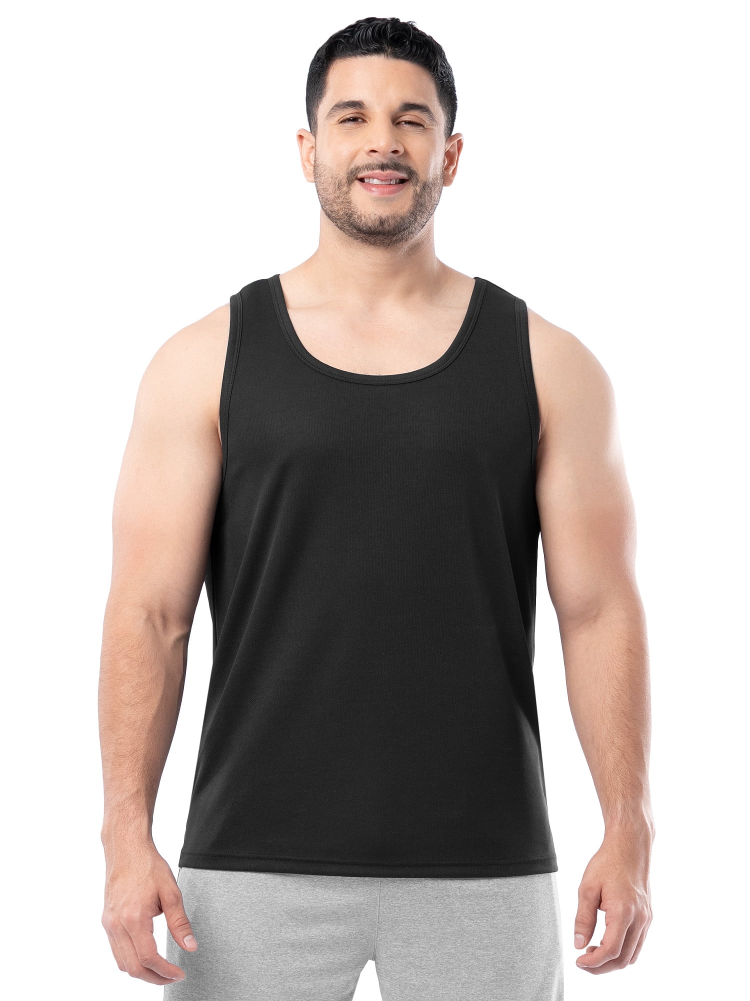 Athletic Works Men's Core Active Tank Top, Sizes S-5XL and Big & Tall ...