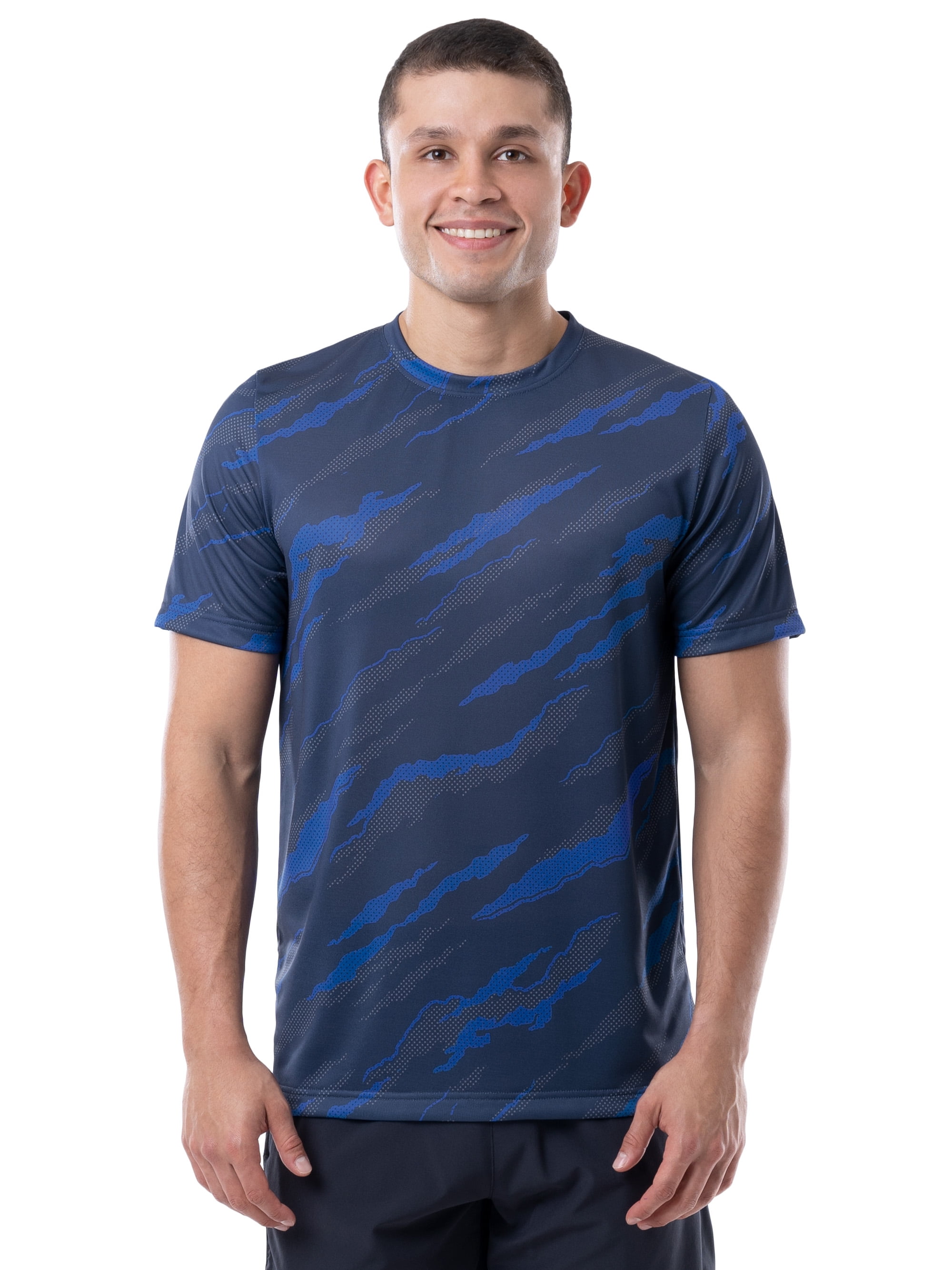 Athletic Works Men's Core Jersey Active Tee Shirt, Sizes S-3XL ...