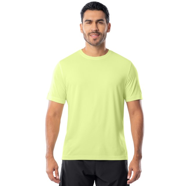 Athletic Works Men's & Big Men's Core Active Short Sleeve T-Shirt ...