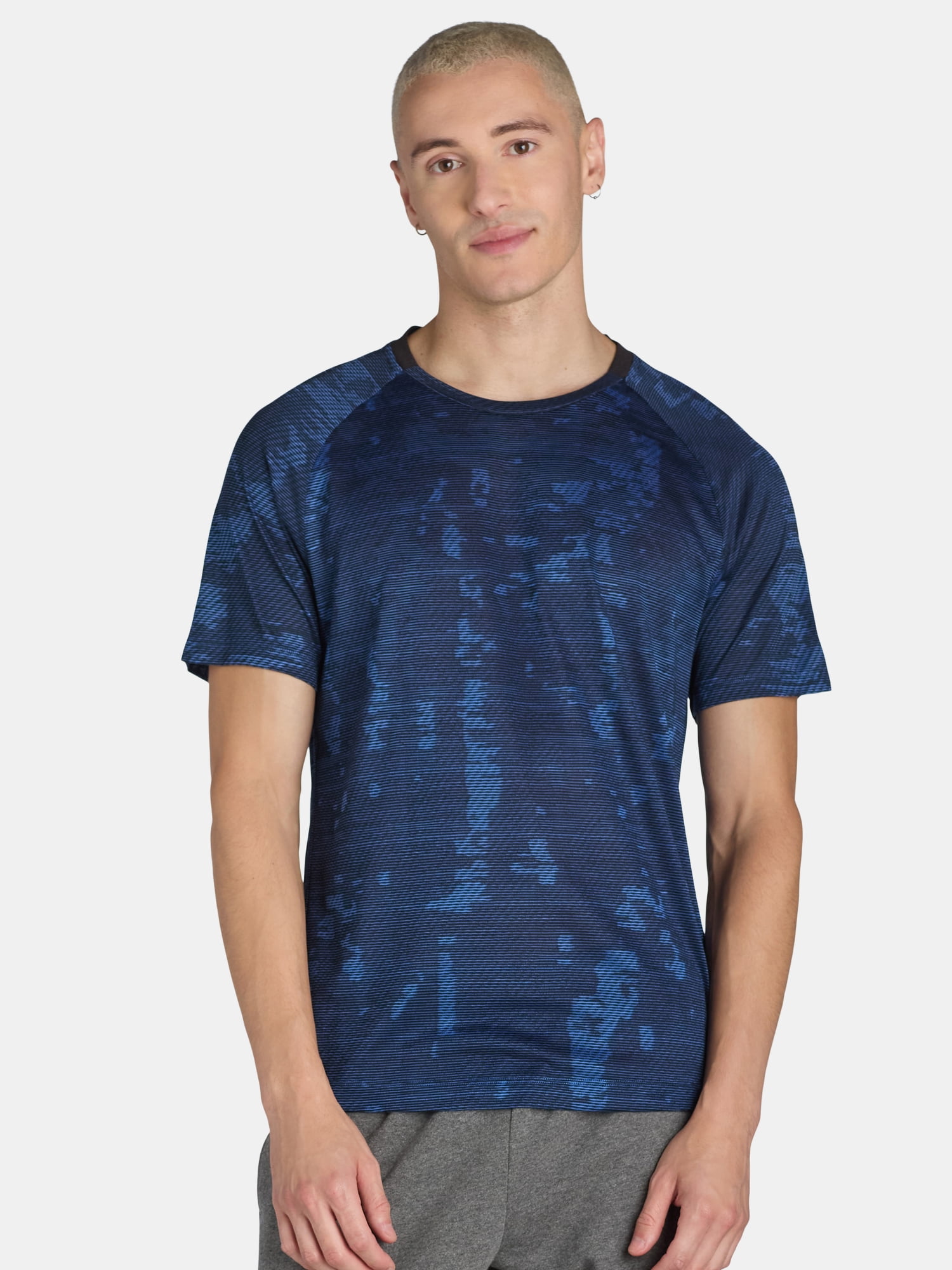 Athletic Works Men's Elevated Tee with Short Sleeves, Sizes S-3XL ...