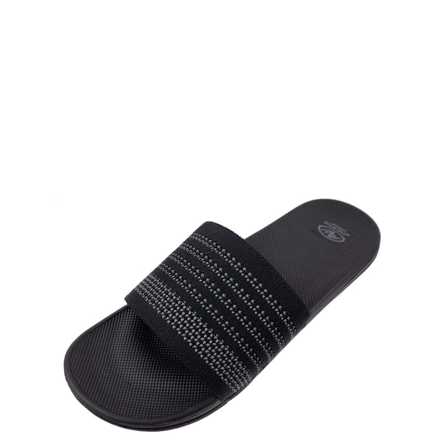 Athletic Works Men's Engineered Knit Sport Slide - Walmart Business ...