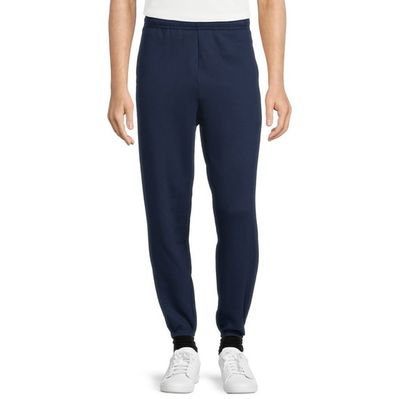 Athletic Works Men's Fleece Elastic Bottom Sweatpants - Walmart.com