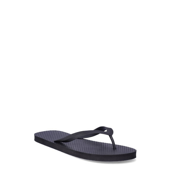 Athletic Works Men's Flip Flops, PVC Upper Strap, PE Outsole, Slip-On ...