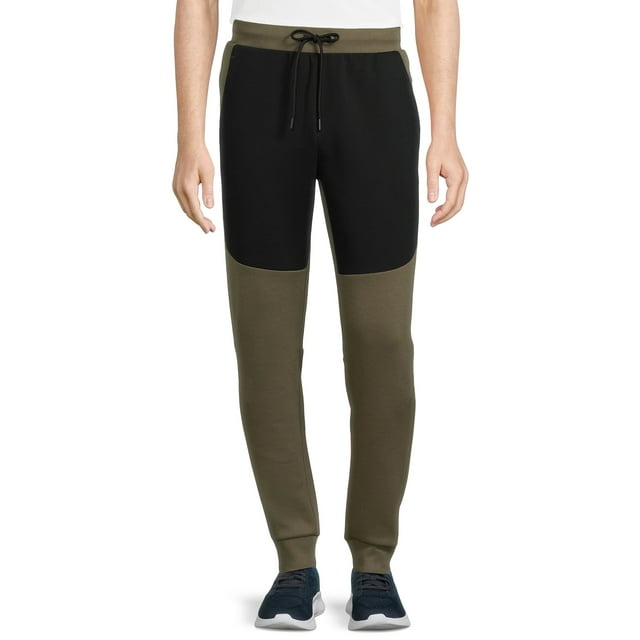 Athletic Works Men's & Big Men's Fusion Knit Jogger Pants, Sizes S-3XL ...