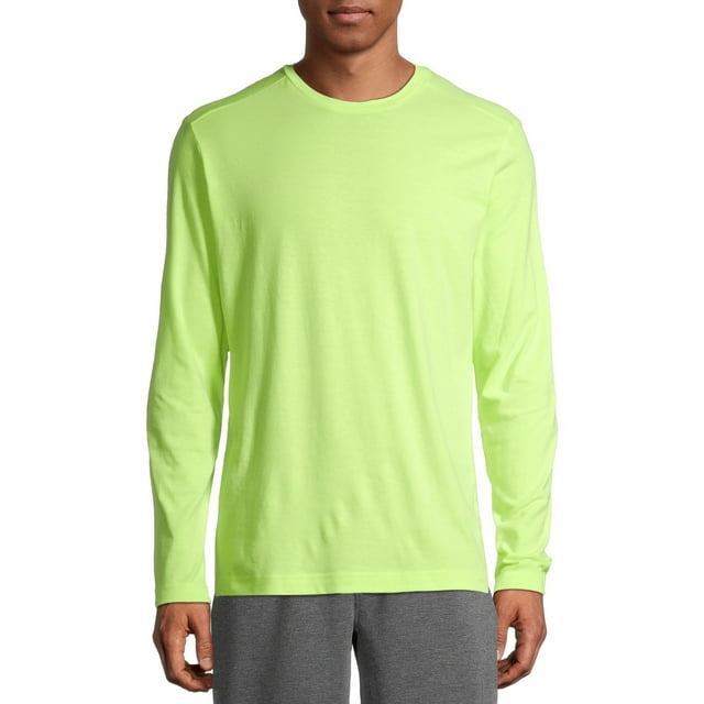 Athletic Works Men's Long Sleeve Active T-Shirt - Walmart.com
