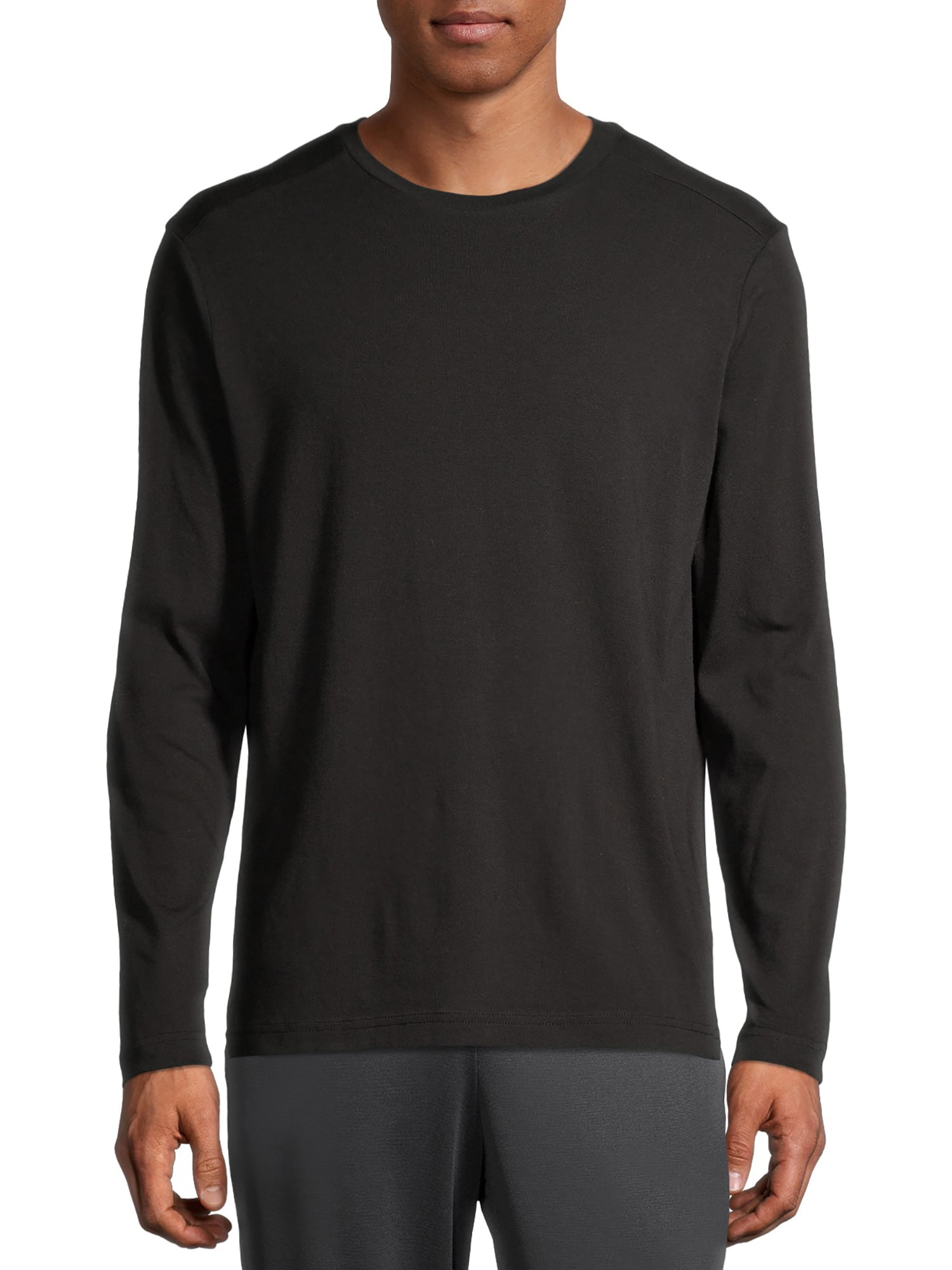 Athletic Works Men's Long Sleeve Active T-Shirt - Walmart.com