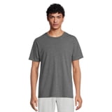 Athletic Works Men's Tri Blend T-Shirt Sizes S-4XL, Moisture-Wicking ...