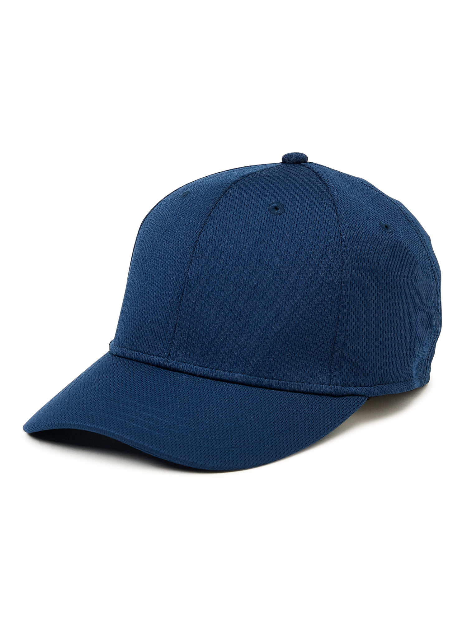 Athletic Works Men's Stretch Fit Baseball Hat, 100% Polyester - Walmart.com