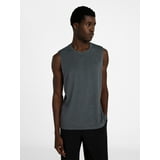 Athletic Works Men's Moisture-Wicking Tri-Blend Muscle Tank Top, Sizes ...