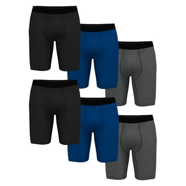 Wrangler Men's Cooling Stretch Nylon Boxer Briefs, 3 Pack - Walmart.com