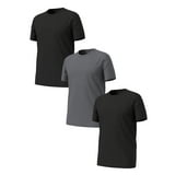 Athletic Works Men's Ultra Lite Mesh Crew T-Shirts 2XL 3 Pack ...