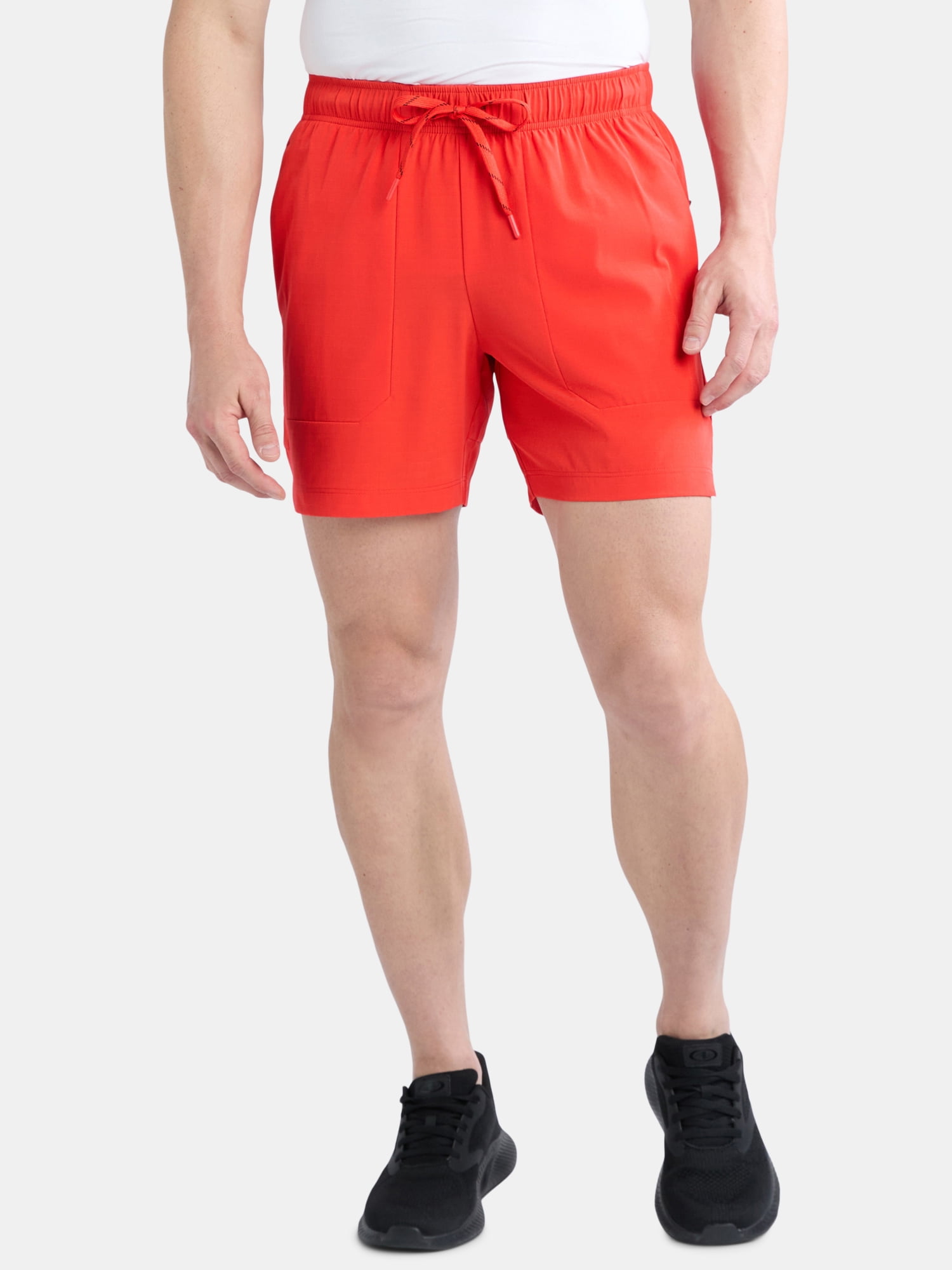 Athletic Works Men's and Big Men's Ripstop Shorts, 7" Inseam, Sizes S ...
