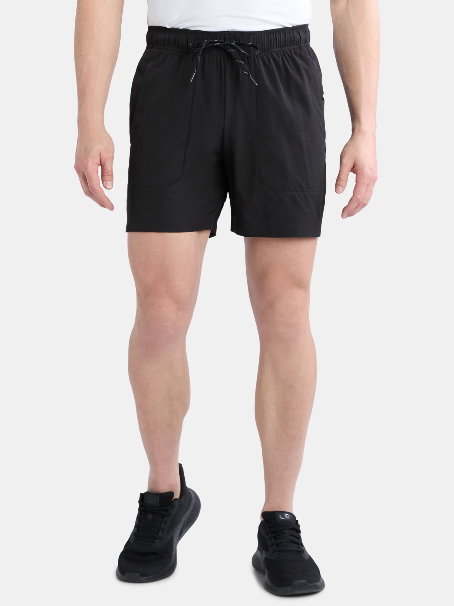 Athletic Works Men's Big Men's 7-inch Ripstop Shorts with Elastic Waist and Pockets - Walmart.com