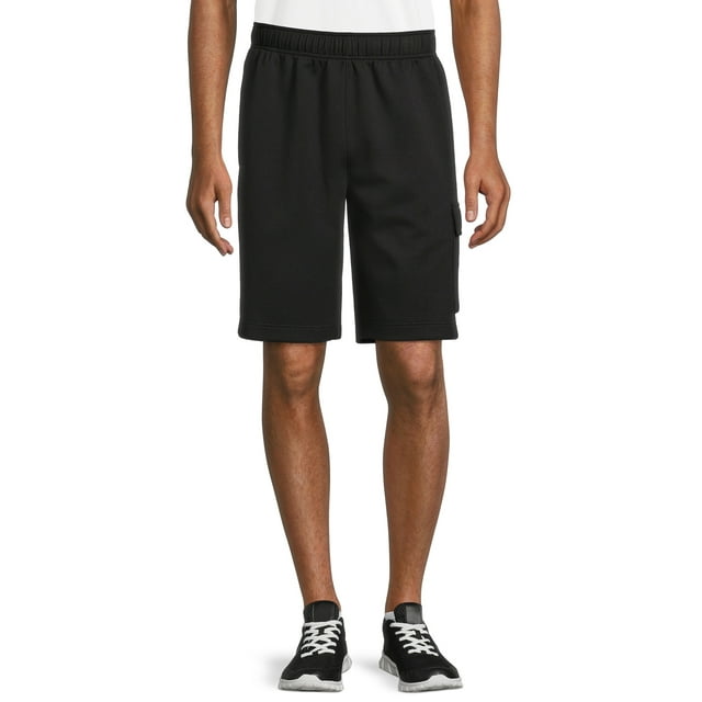 Athletic Works Men's and Big Men's Active Double Knit Cargo Shorts ...