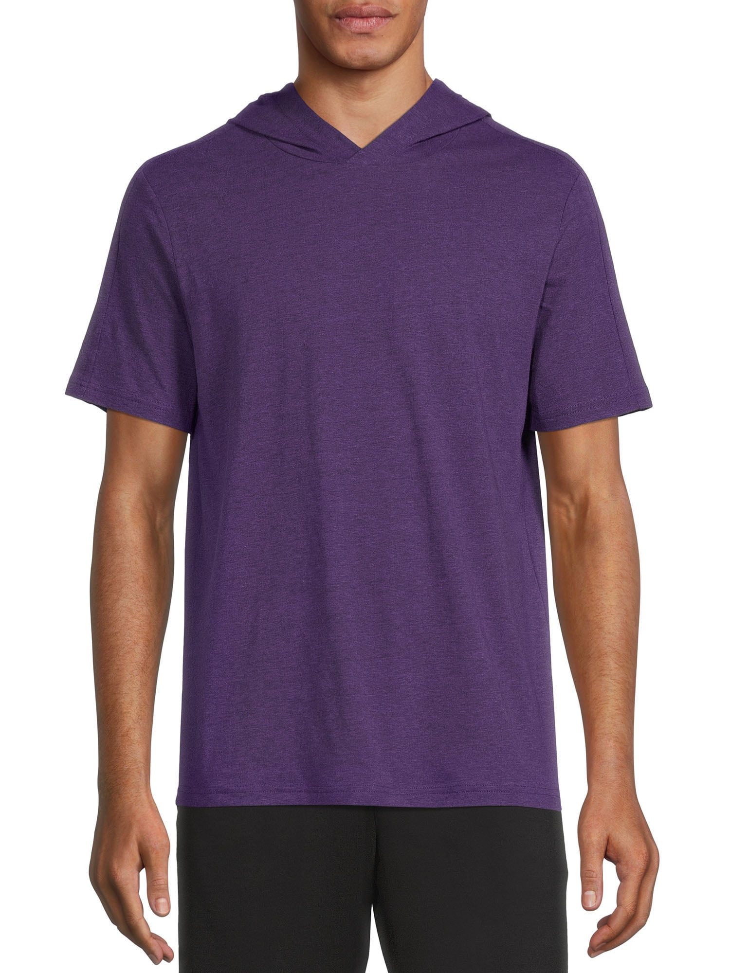 Athletic Works Men's and Big Men's Active Hoodie with Short Sleeves, up to Size 5XL - Walmart.com