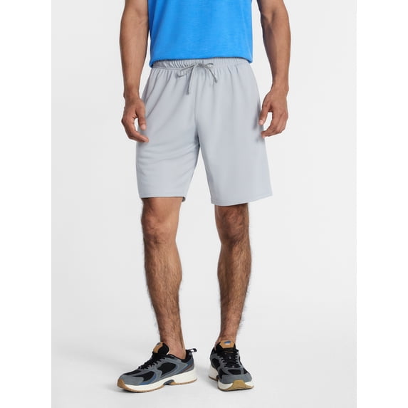 Athletic Works Men's Active Mesh Shorts, 9 Inseam, Sizes XS-5XL ...