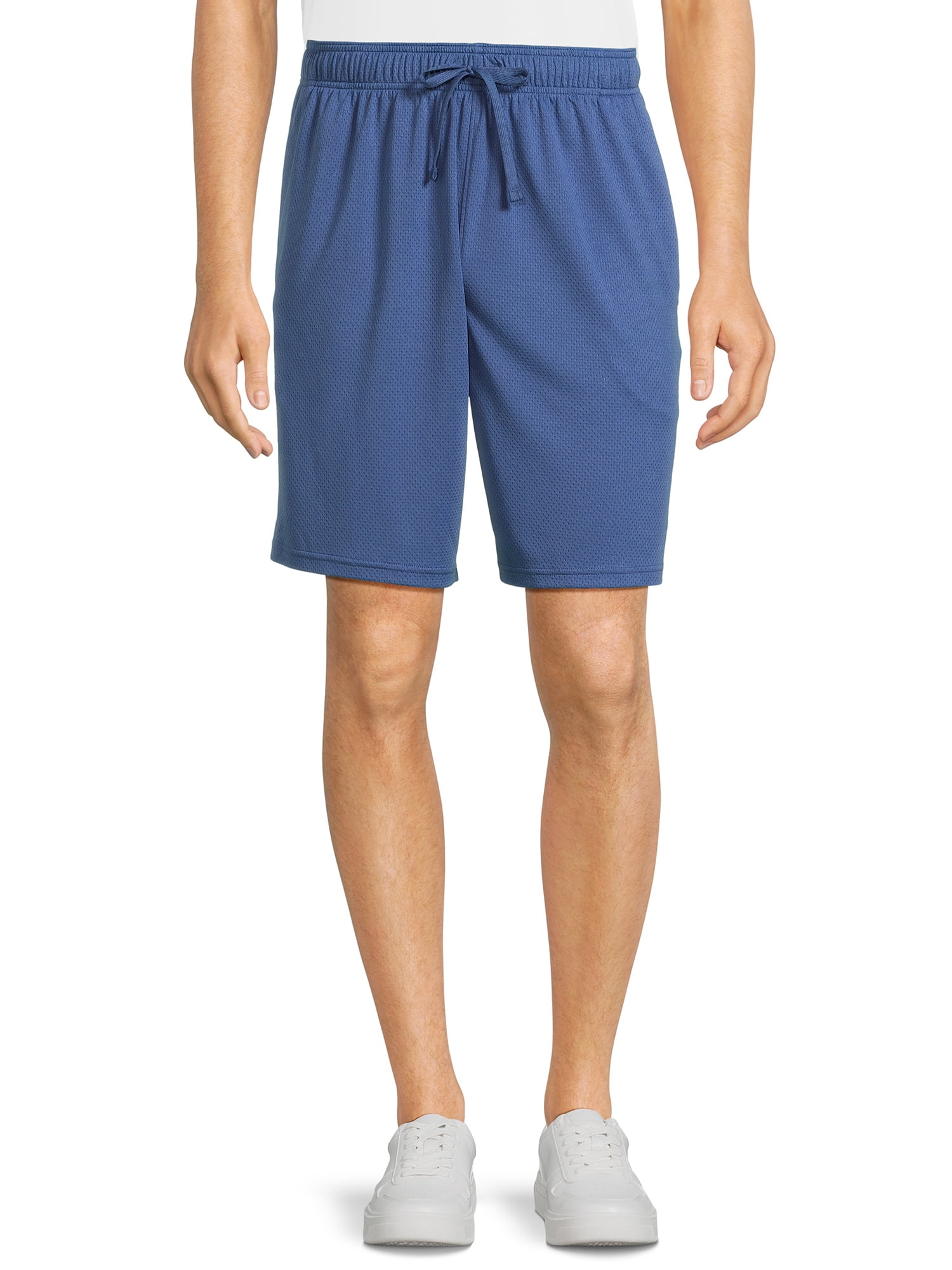 Athletic Works Men's Active Mesh Shorts, 9 Inseam, Sizes XS-5XL ...