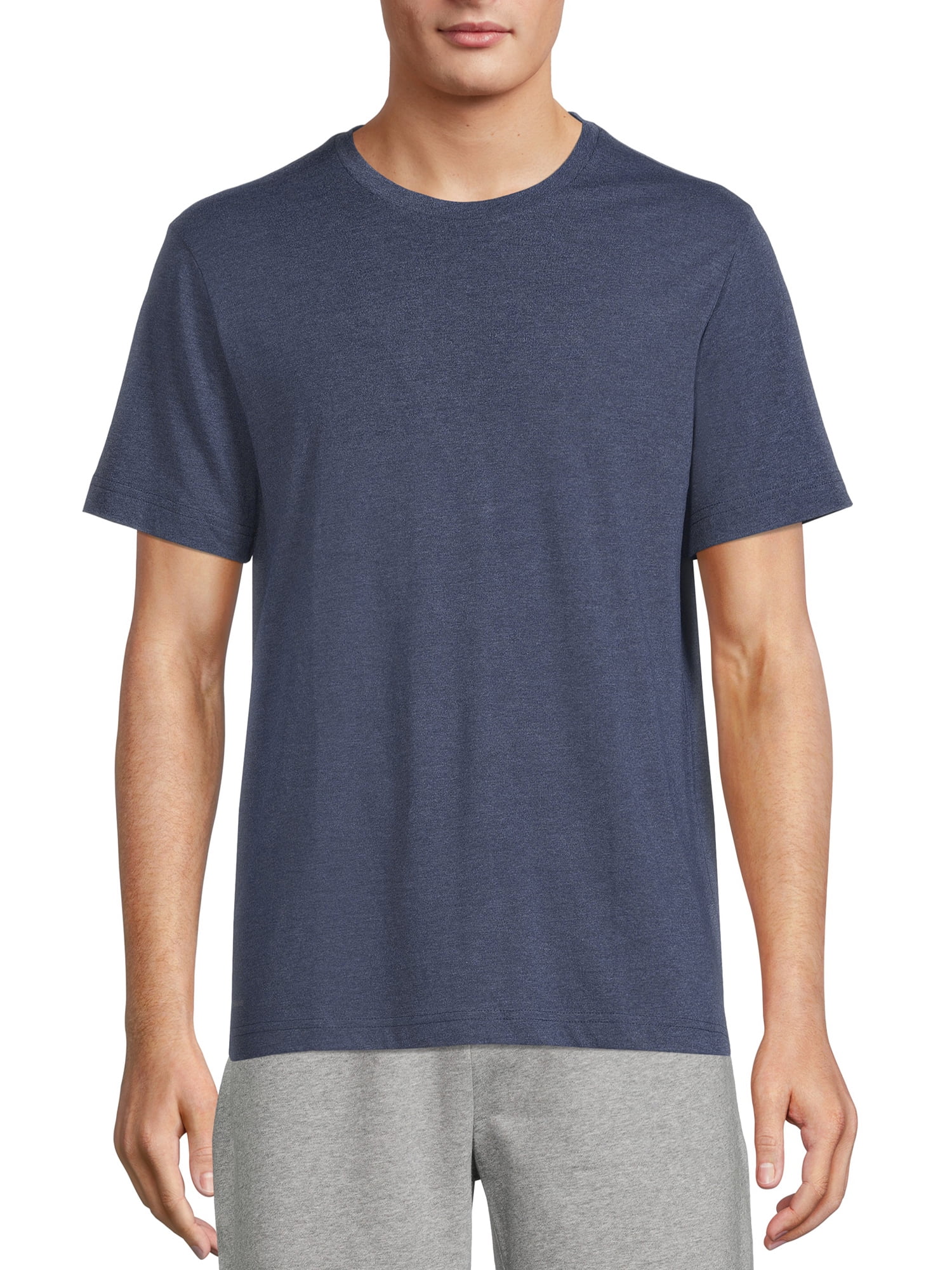 Athletic Works Men's and Big Men's Active Tee Set, 2-Pack, Sizes up to ...