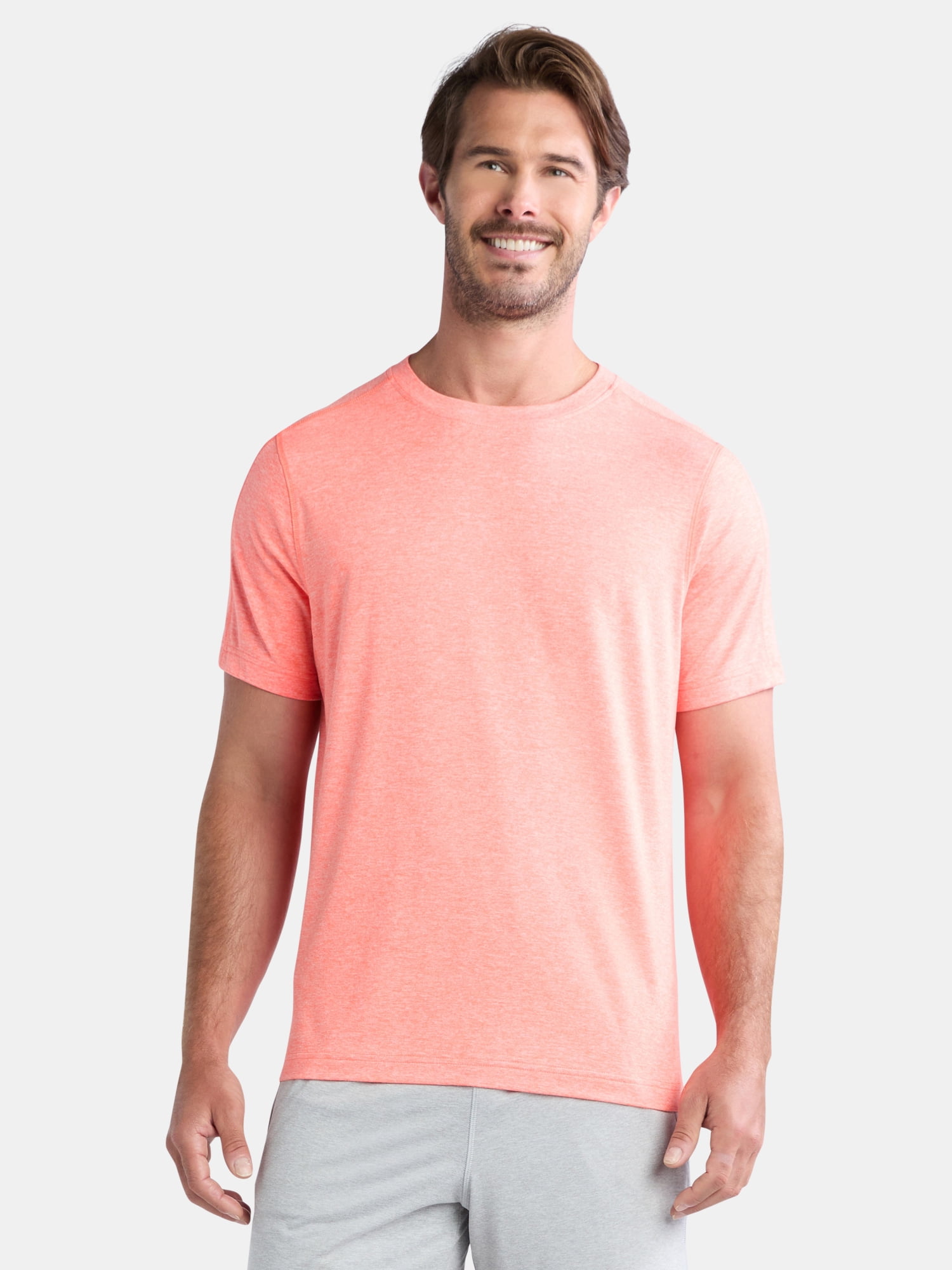 Athletic Works Men's and Big & Tall Men's Soft ButterCore Tee with ...