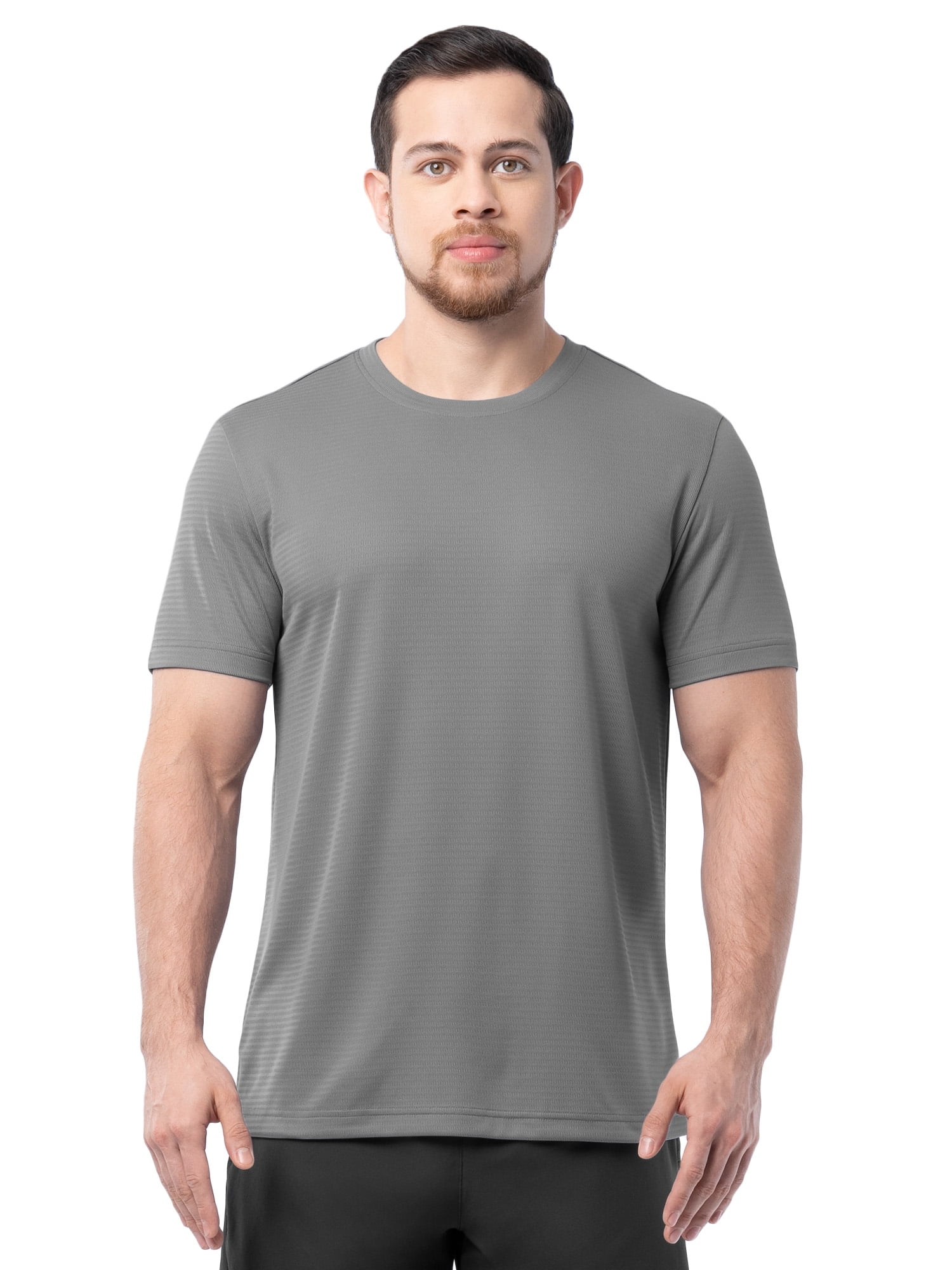 Athletic Works Men's and Big Men's Core Mesh Active Short Sleeve Tee ...