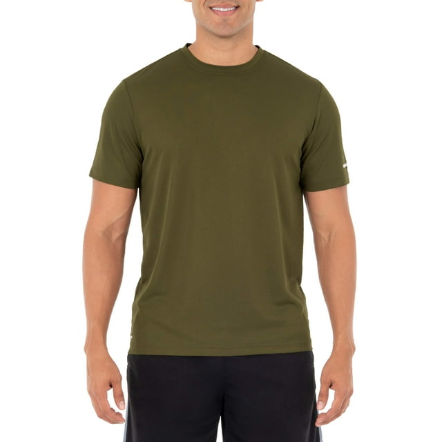 Athletic Works Mens And Big Mens Core Quick Dry Short Sleeve T Shirt