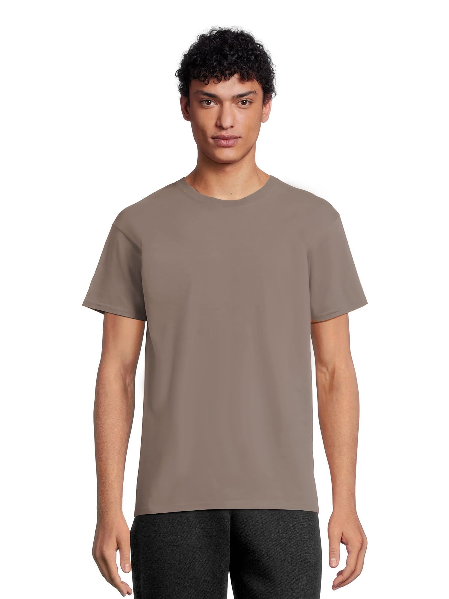 Athletic Works Men's and Big Men's Cotton Active Tee, Sizes XS-5XL ...