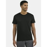 Athletic Works Men's Cotton Active Tee Sizes XS-5XL and Tall Crewneck ...