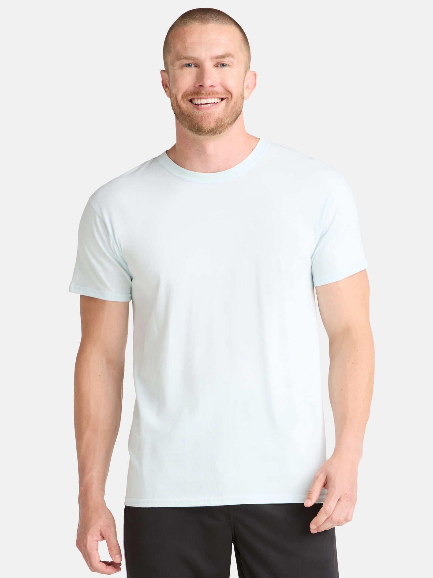 Athletic Works Men's and Big Men's Cotton Active Tee, Sizes XS-5XL and ...